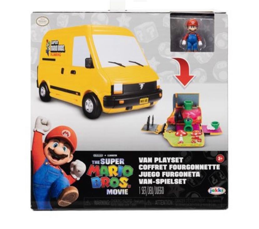 Figurine Super Mario Mini Basic Playset,coffret fourgonnette (Neu und ...
