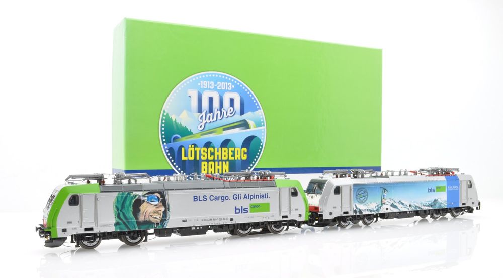 ACME 90062AC BLS Re 486 / BR 186 Doppeltraktion Sonderserie (Gebraucht ...