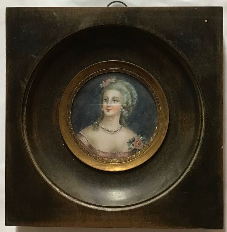 Antike Gemälde von eine Edler Dame (Gebraucht) in Root für CHF 35 – mit Lieferung auf Ricardo kaufen