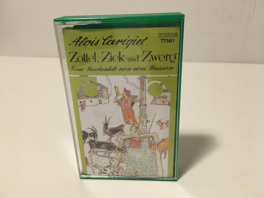 Kassette - Zottel, Zick und Zwerg - Alois Carigiet - Tudor | Kaufen auf ...