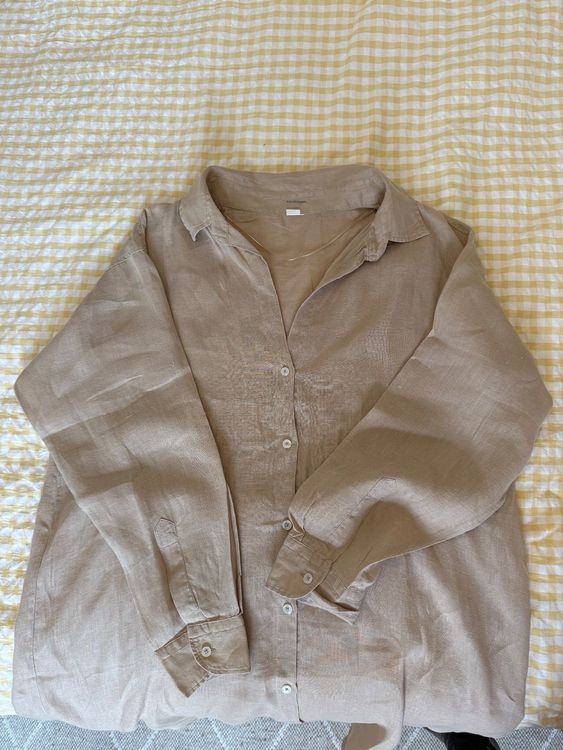 Robe chemise lin CALZEDONIA beige (Gebraucht) in Geneve für CHF 20 ...