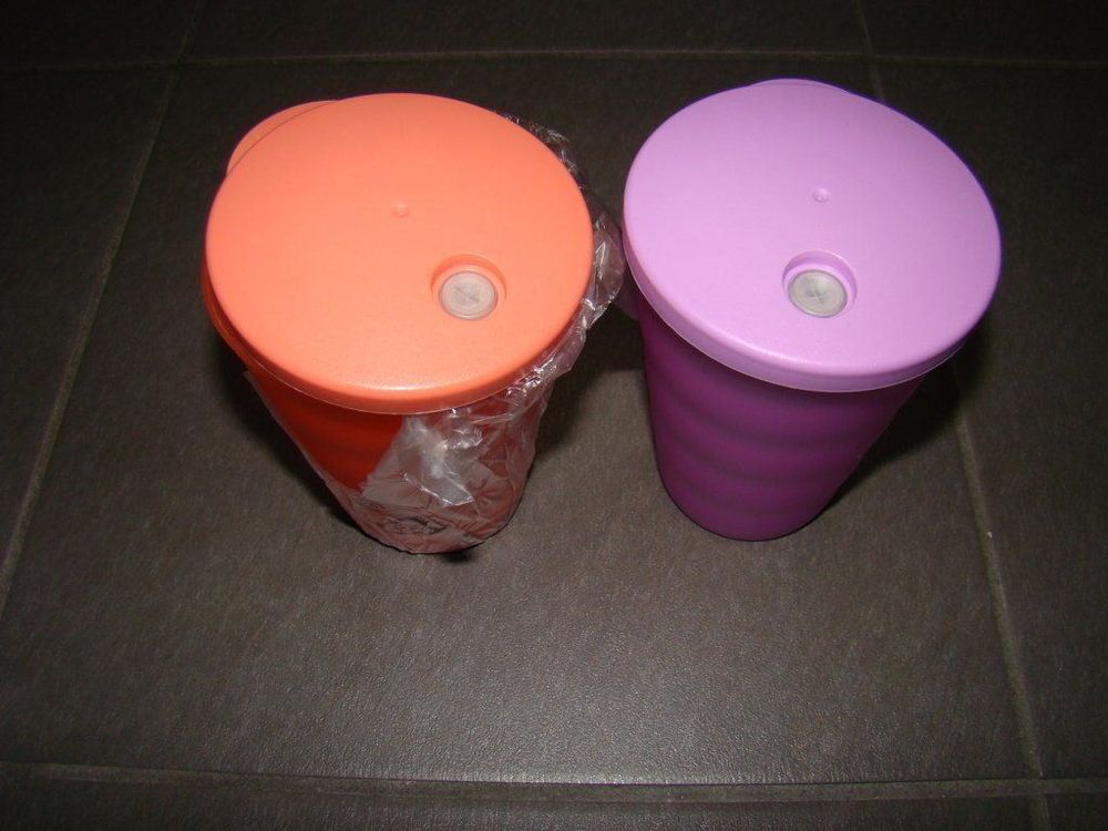 tupperware, gobelet à paille, Aqua (2pc) | Kaufen auf Ricardo