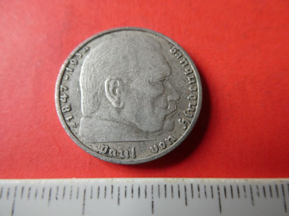 Dt. Reich 1937 A, 2 Reichsmark - Silber (Gebraucht) in Hinterforst für CHF 7 – mit Lieferung auf ...