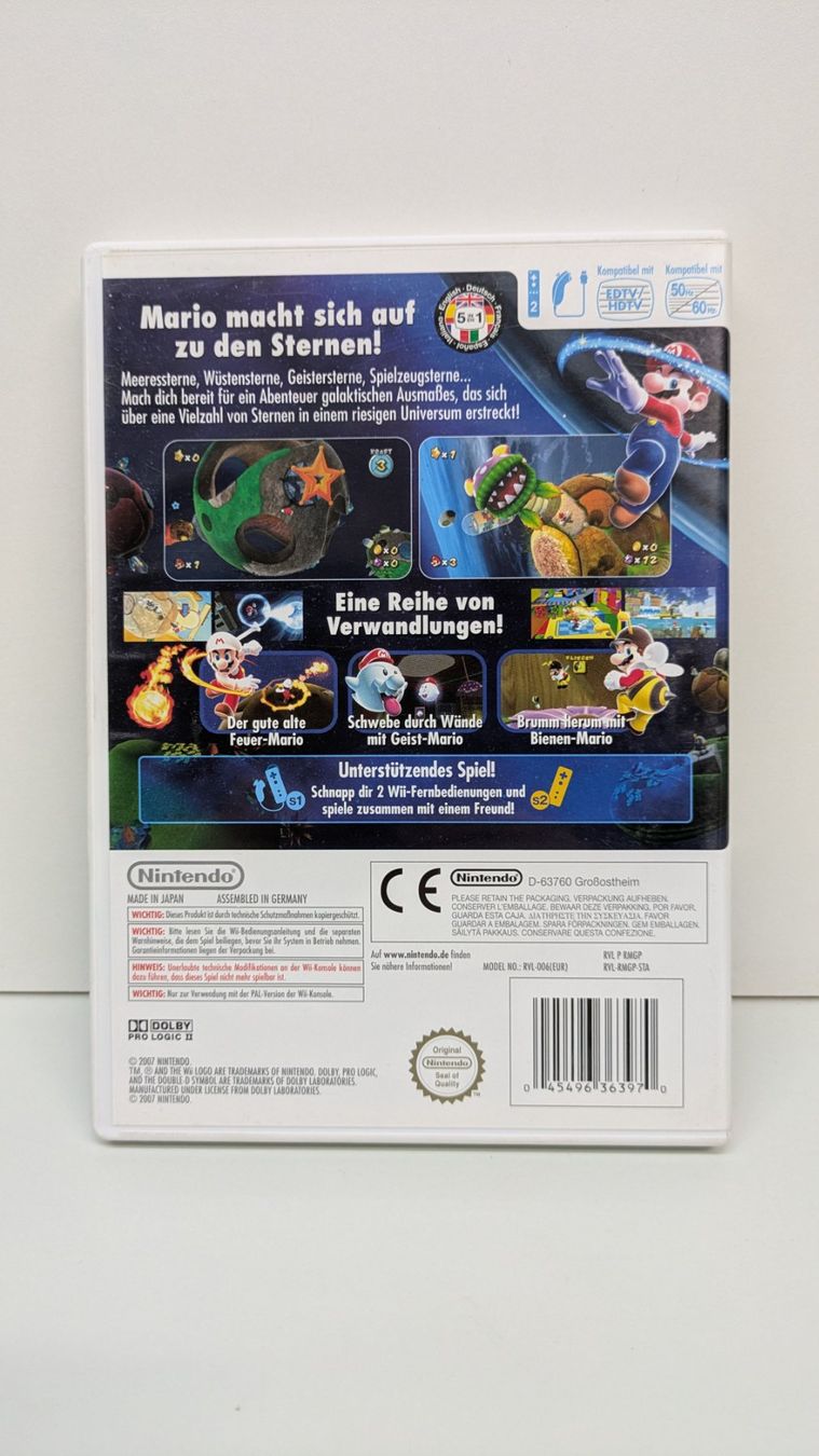 Super Mario Galaxy - Nintendo Wii (Gebraucht) in Menziken für CHF 14 ...