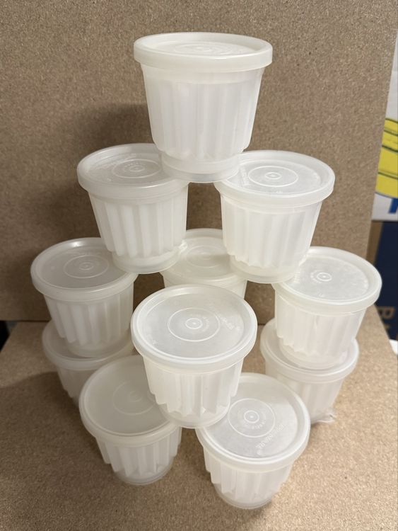 Tupperware Dessert-Behälter Set, Vintage, Top Zustand! (Gebraucht) in ...