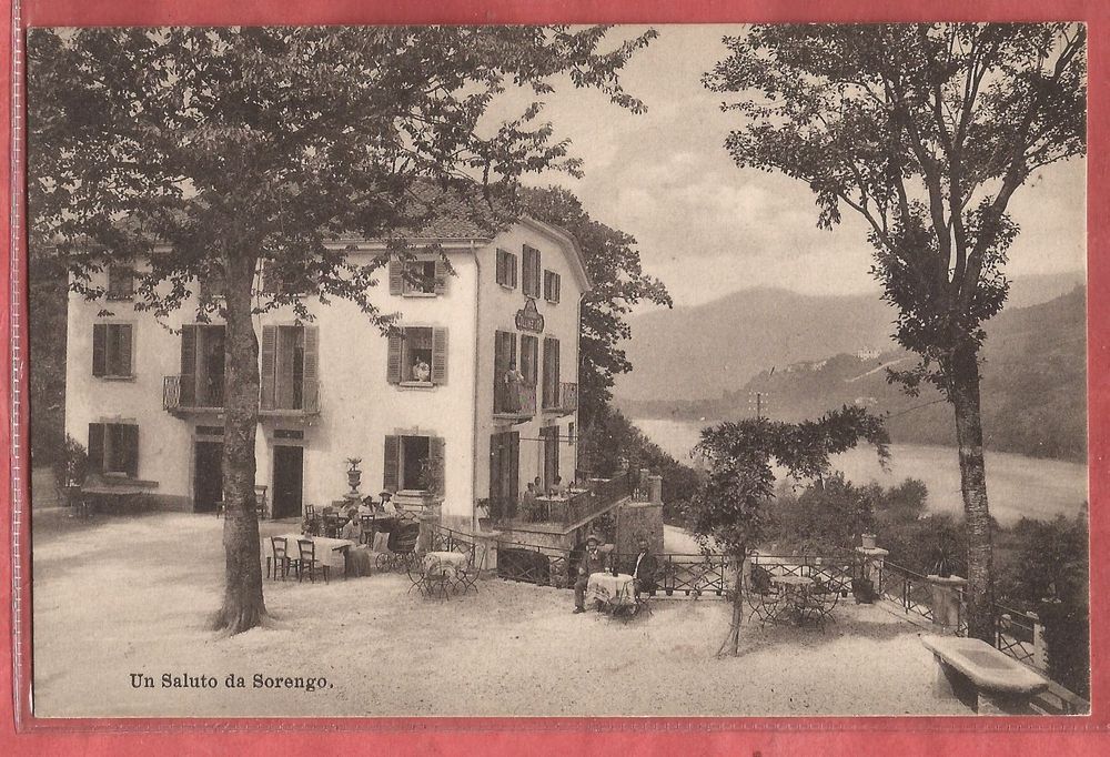 Sorengo bei Lugano - Restaurant Colline d'Or - ca. 1915 | Kaufen auf ...