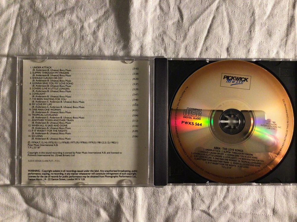 ABBA, The Love Songs, CD, 1989 | Kaufen auf Ricardo
