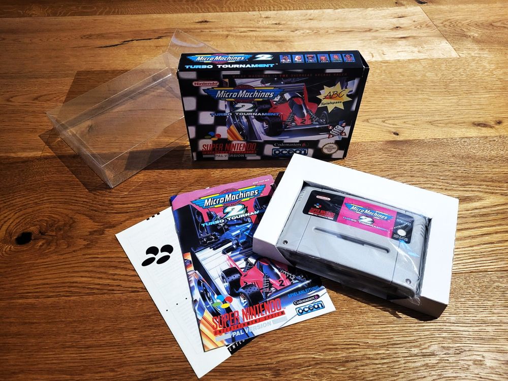 Super Nintendo SNES - Micro Machines 2 Turbo Tournament OVP | Kaufen ...