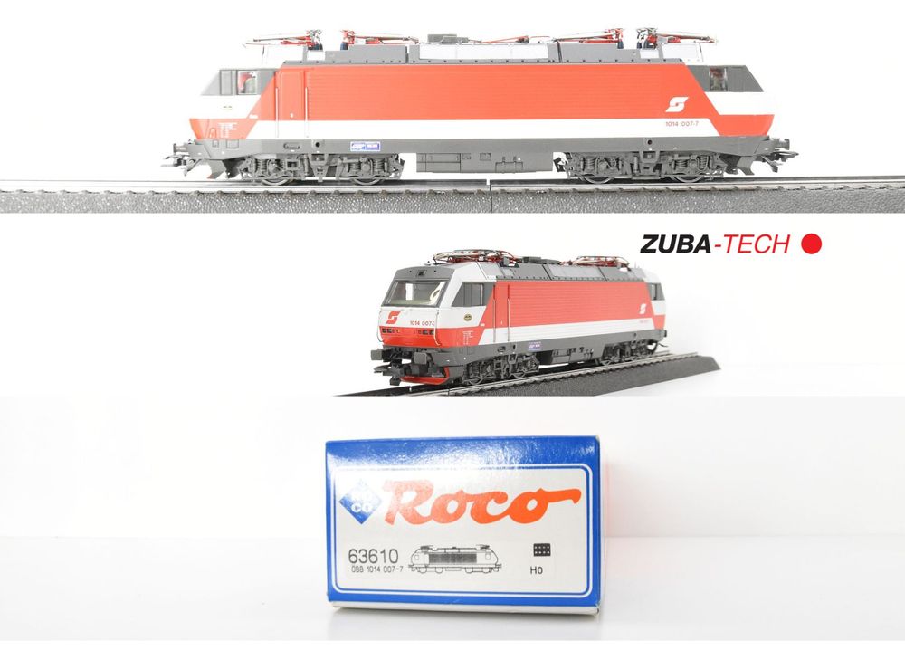 Roco 63610 E-Lok Rh 1014 ÖBB H0 GS Analog mit OVP (Gebraucht) in St ...