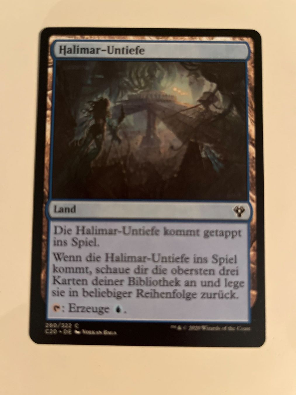 1 x Halimar-Untiefe - Magic: The Gathering - MtG (Gebraucht) in Kriens ...