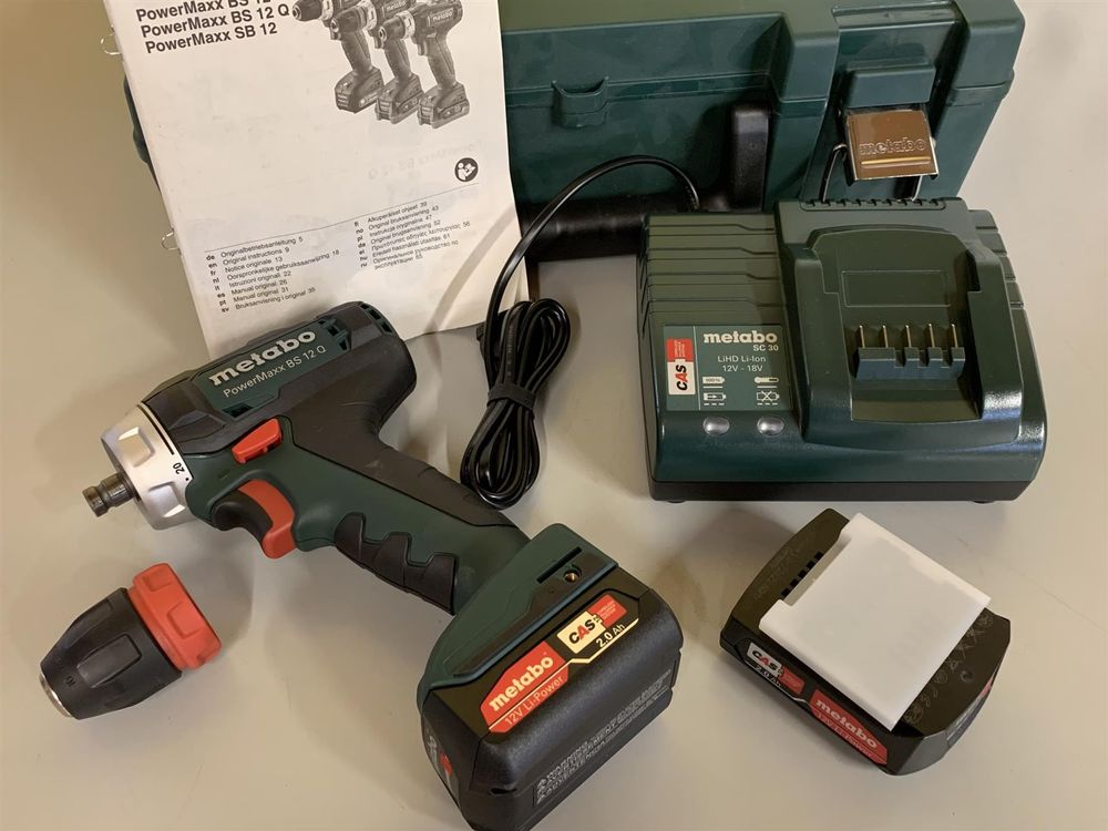 Metabo Akku Bohrschrauber PowerMaxx BS12 (Neu und originalverpackt) in Hosenruck für CHF 95 ...
