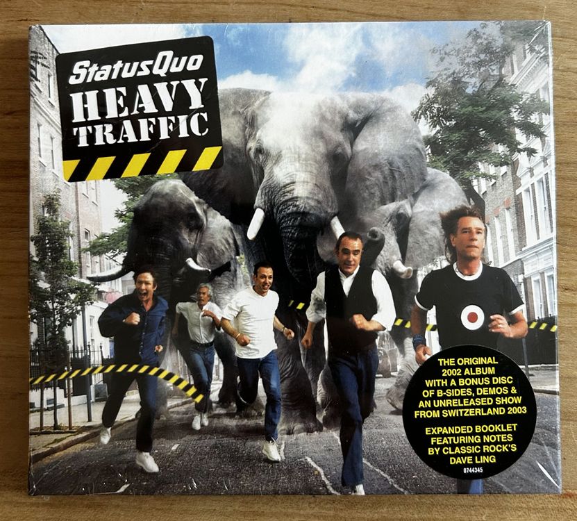 Status Quo: Heavy Traffic (Deluxe Edition) (3 CD-Box) (Neu und ...