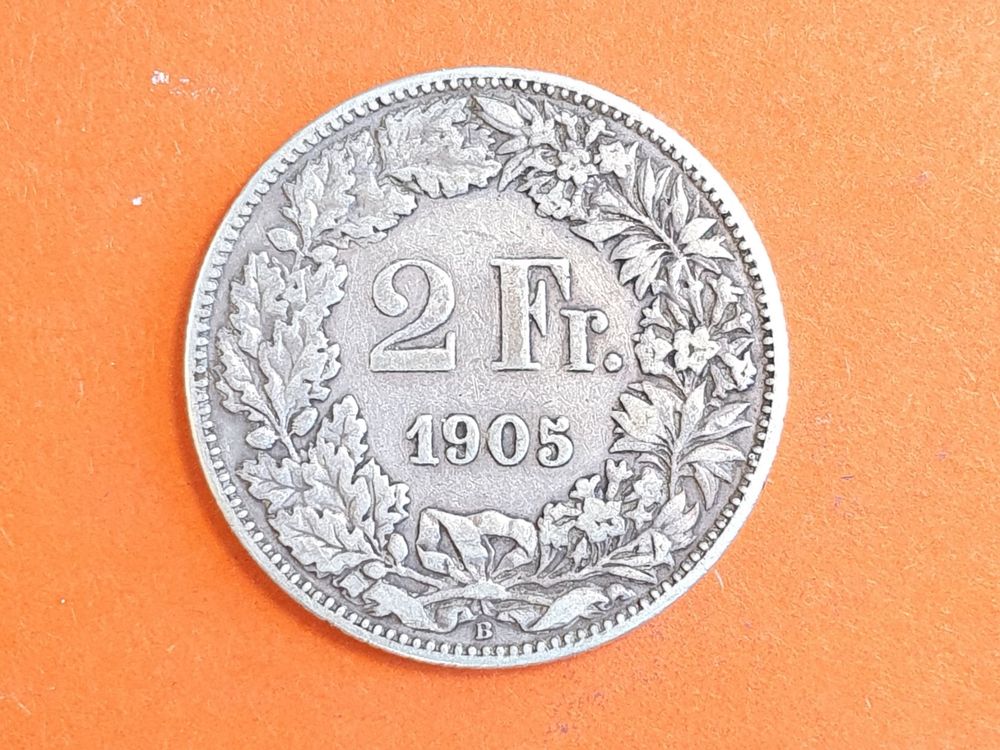 2 Franken 1905 **** (Gebraucht) in luzern für CHF 6.8 – mit Lieferung auf Ricardo kaufen
