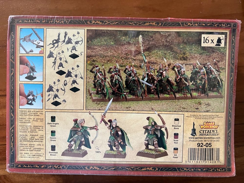 Warhammer Wood Elf Elves Glade Guard Regiment sylvaneth (Neu und ...