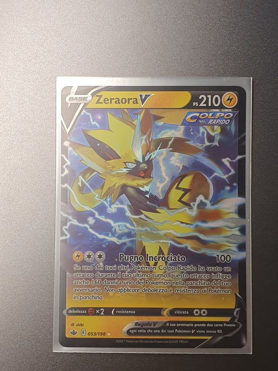 Zeraora V Serie: Sword & Shield Chilling Reign - 53/198 | Kaufen auf Ricardo