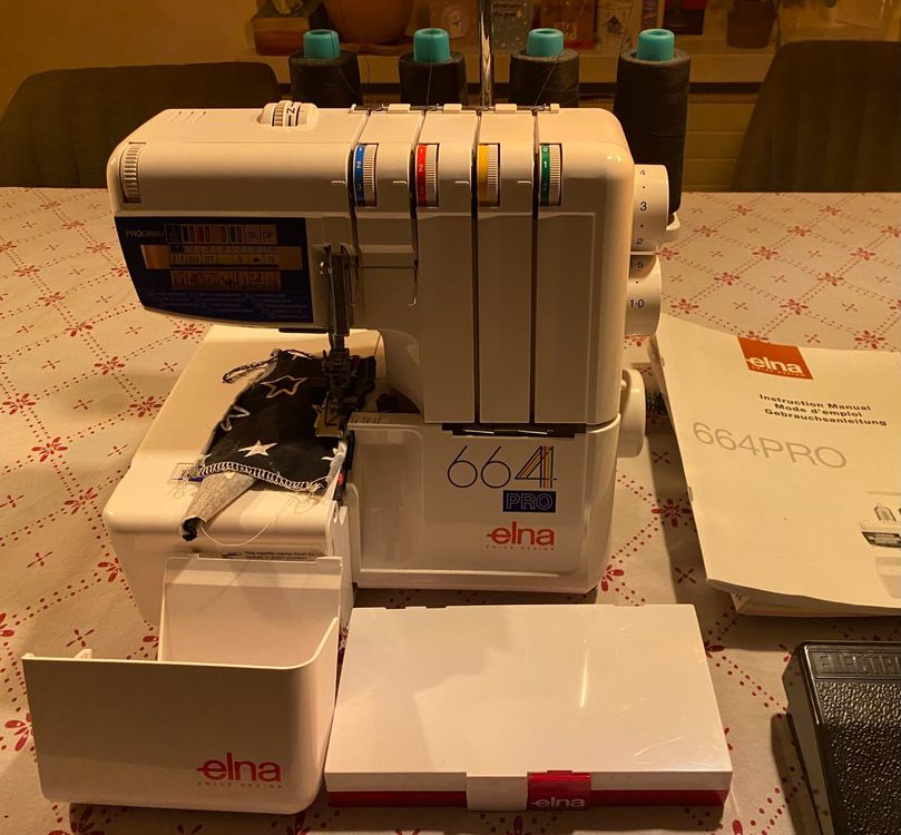 Overlock Nähmaschine Elna 664PRO, Neupreis Chf 700 | Kaufen auf Ricardo