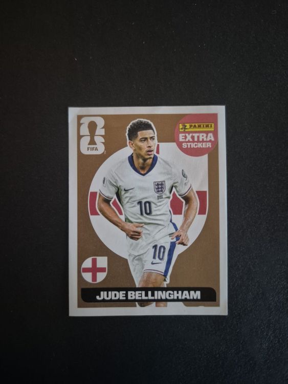 FIFA Panini Extra Sticker WM 2026 - JUDE BELLINGHAM - BRONZE (Neu ...
