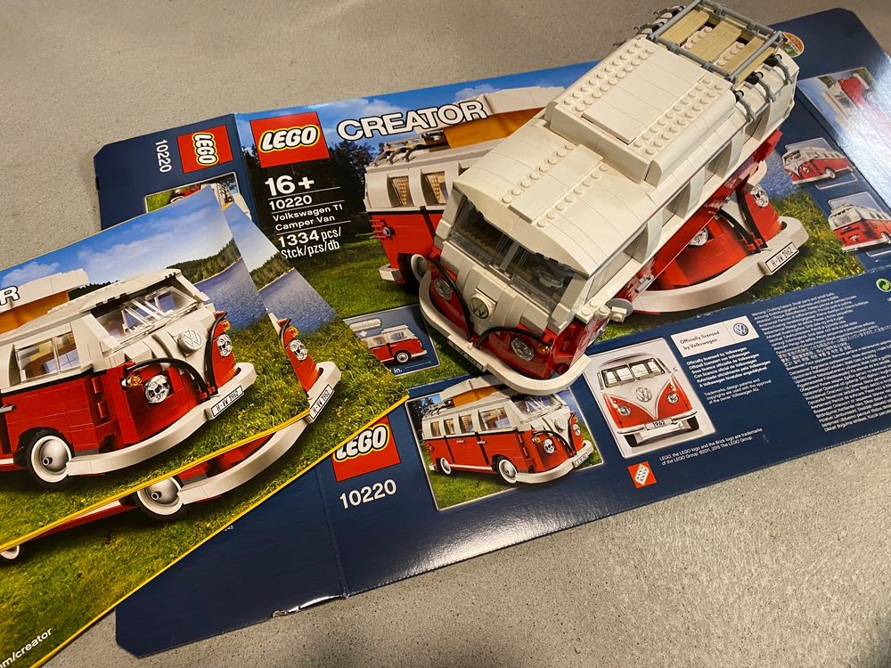 VW T1 CAMPINGBUS LEGO 10220 CREATOR EXPERT (Gebraucht) in MÜHLEDORF/SO ...