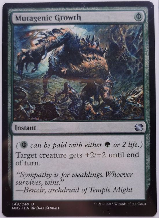 Magic The Gathering - Mutagenic Growth (Neu (gemäss Beschreibung)) in ...