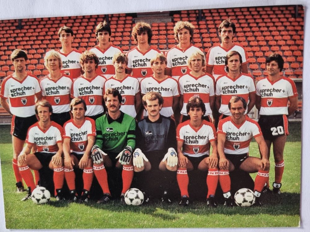 Autogramm Karte Mannschaft FC Aarau 1983/84 | Kaufen auf Ricardo