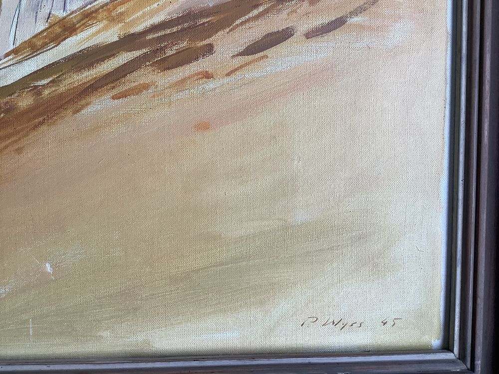 PAUL WYSS Grosses Ölgemälde Schweizer Gebirge Alpen Berge (Gebraucht) in Frauenfeld für CHF 151 ...