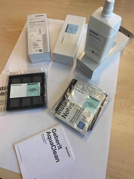 Geberit AquaClean 8000plus Reinigung und Filter | Kaufen auf Ricardo