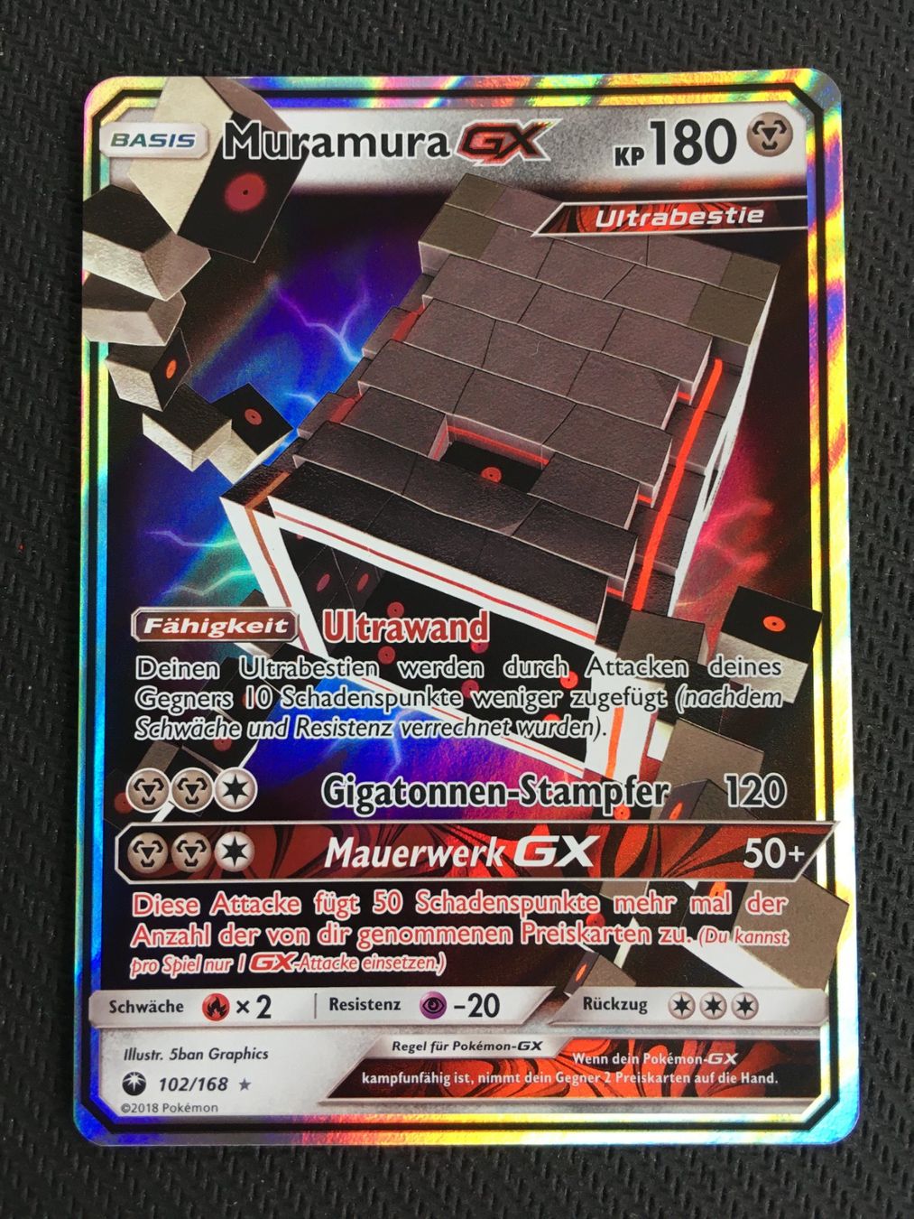 Muramura GX (CES 102) Sturm am Firmament - Pokémon -DE- (Gebraucht) in ...