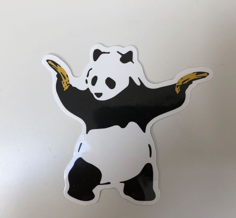 Banksy Sticker, Panda Aufkleber (Neu (gemäss Beschreibung)) in Meilen ...