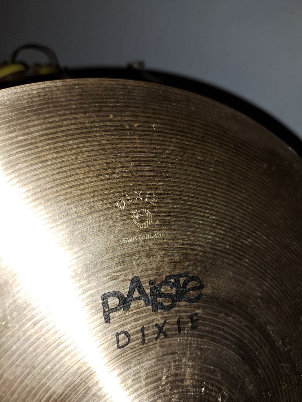 Paiste Dixie Medium Thin 14" Becken - Vintage Rarität (Gebraucht) in ...