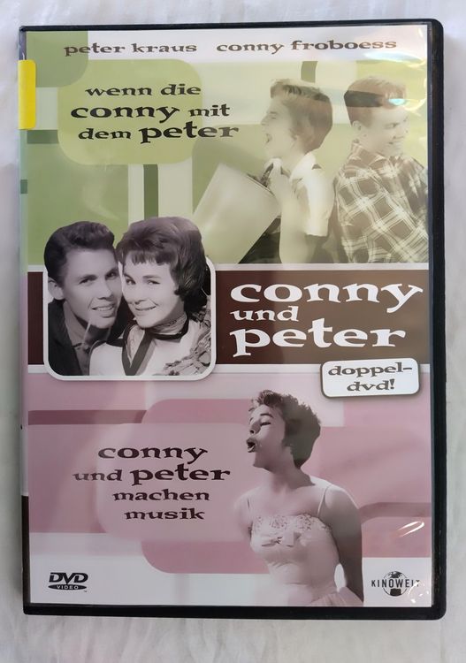 Peter Kraus + Conny Froboess / 2 Filme DVD Conny und Peter (Gebraucht ...