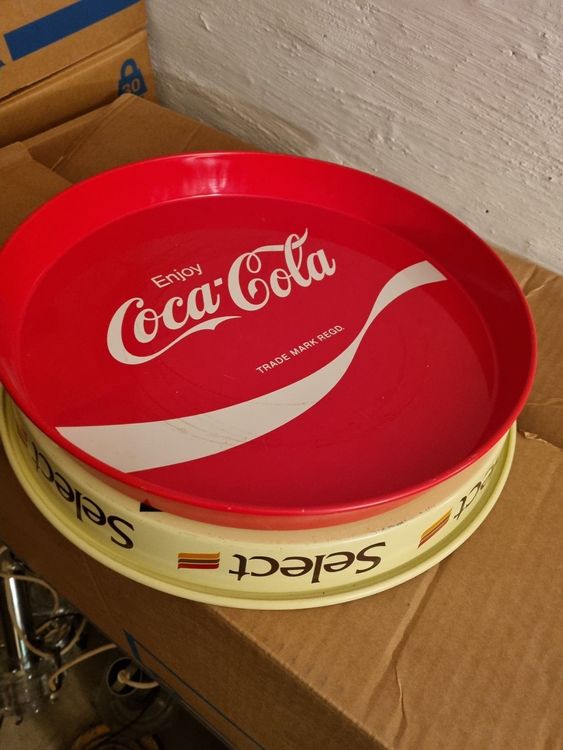 Coca Cola Tablett aus Metall | Kaufen auf Ricardo