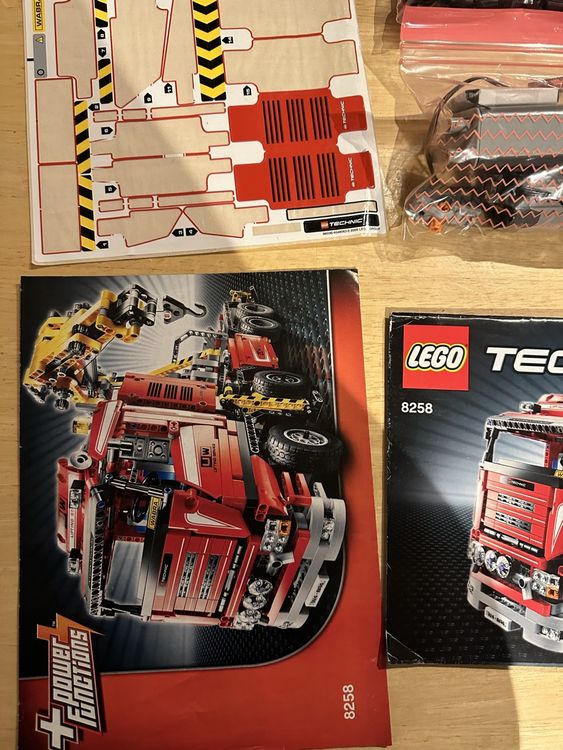 Lego Technic LKW mit Kran 8258 | Kaufen auf Ricardo