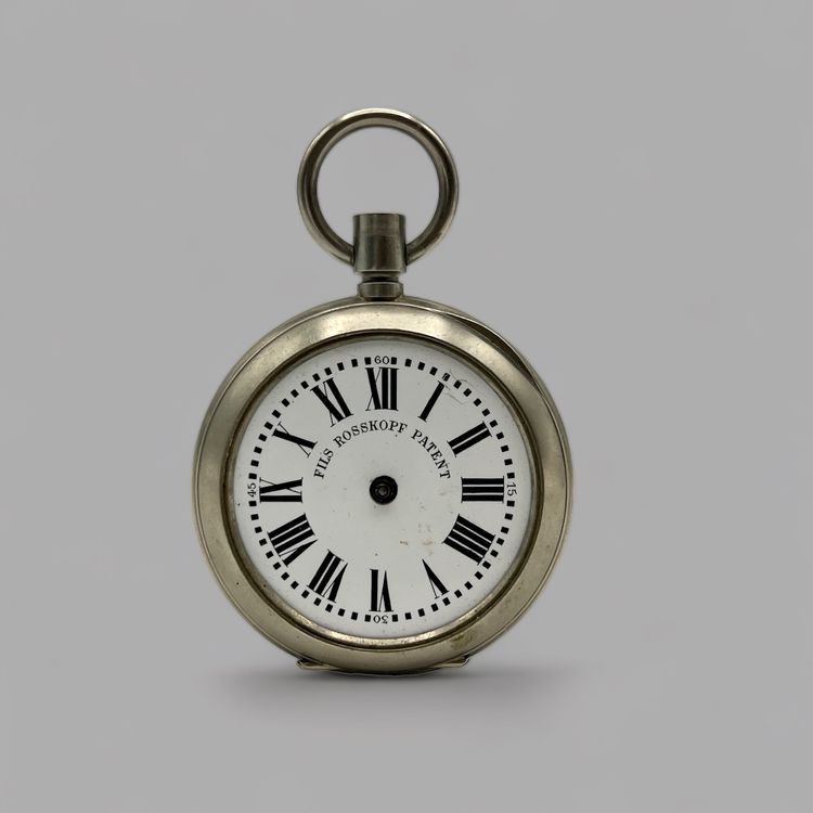 Alte Taschenuhr Fils Rosskopf Patent Argentan - defekt (Defekt) in Suhr ...