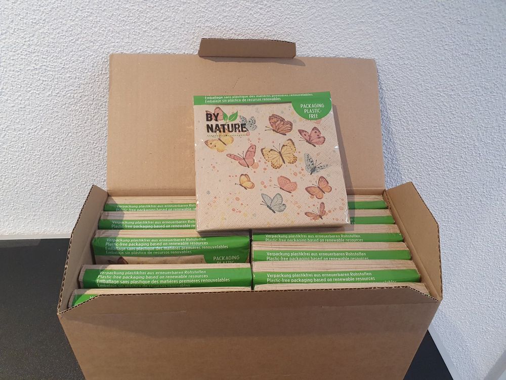 Servietten - 12 Packungen - 33cm x 33cm | Kaufen auf Ricardo