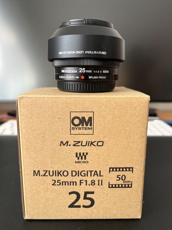 OM-System 25mm F1.8 (micro 4/3) (Neu (gemäss Beschreibung)) in Vevey ...