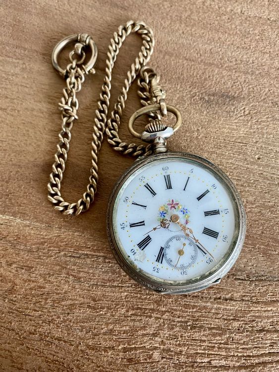 Antike GALONNÉ-Taschenuhr 800er SILBER -SWISS MADE | Kaufen auf Ricardo Antike GALONNÉ-Taschenuhr 800er SILBER -SWISS MADE | Kaufen auf Ricardo