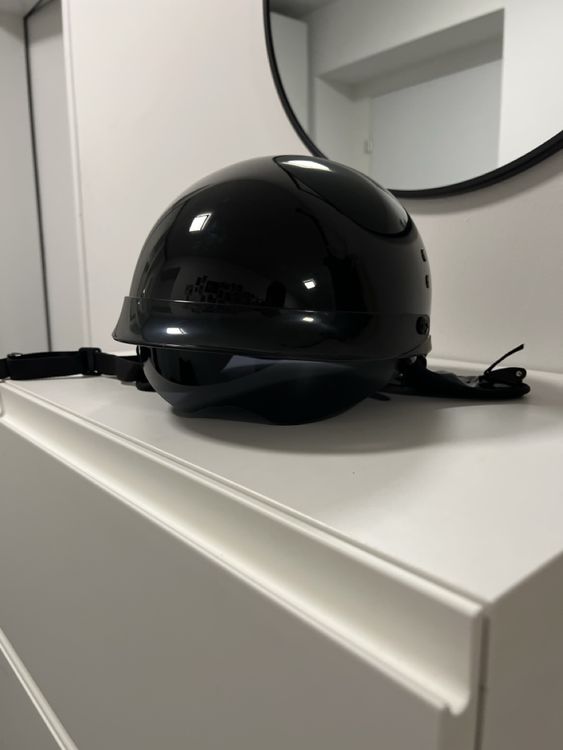 Helm BOSS DOT, Glänzend Schwarz, Motorradhelm, Top Zustand! (Neu ...