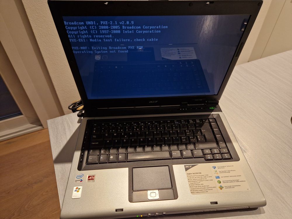 Acer Aspire 5622WLMi, Intel, 15,4" ab 1 Franken (Gebraucht) in ...