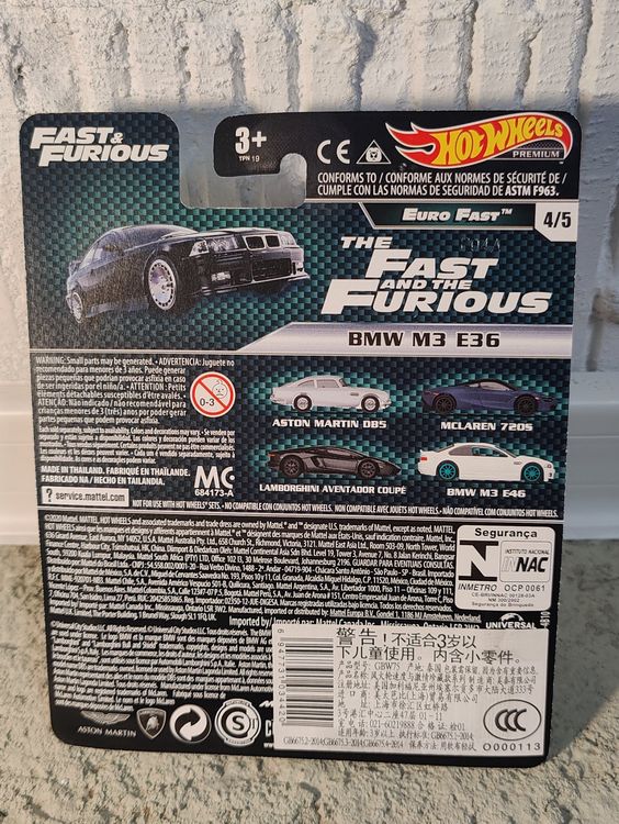 Hot Wheels Premium BMW M3 E36 Fast and Furious | Kaufen auf Ricardo
