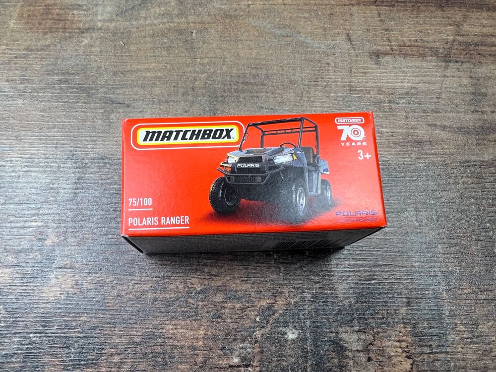 Matchbox Auto 70 Years edition POLARIS RANGER 75/100 (Neu und ...