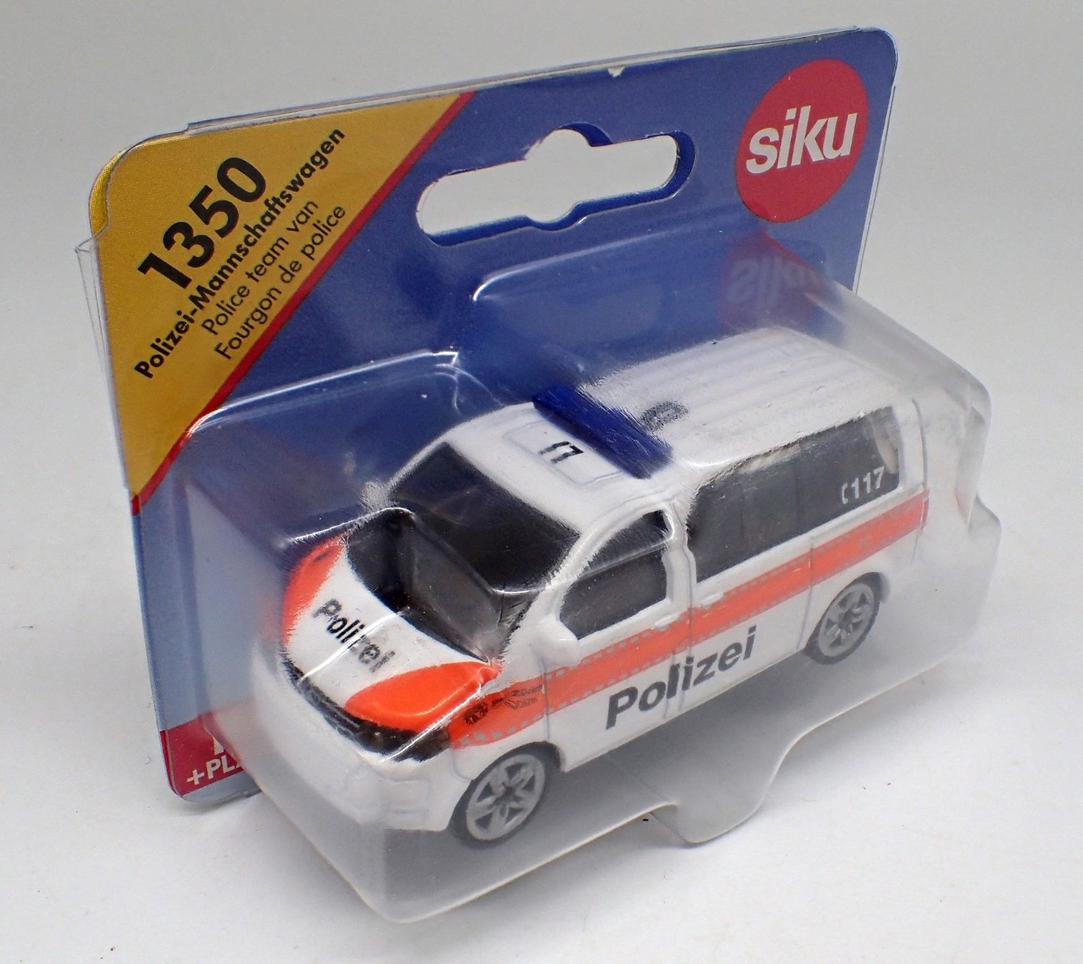 Siku 1070/1350 - VW T5 Stadtpolizei Zürich (Neu (gemäss Beschreibung ...