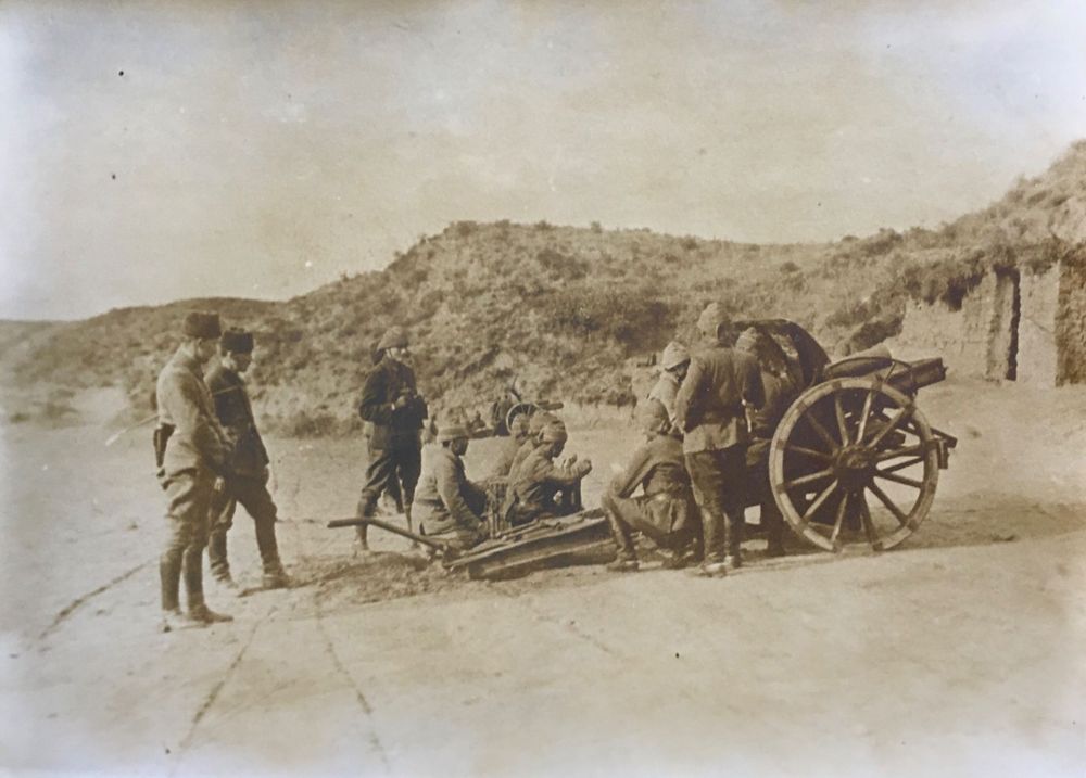 Vintage Grossfoto (30 x 40 cm), 1. Weltkrieg, Artillerie (Gebraucht) in Frauenfeld für CHF 29 ...