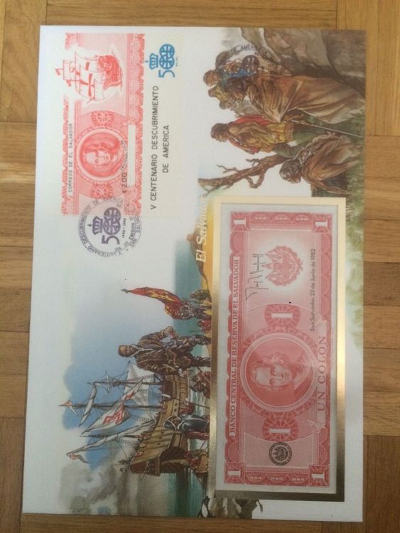 Banknotenbrief El Salvador (Neu und originalverpackt) in Muralto für CHF 6.95 – mit Lieferung ...