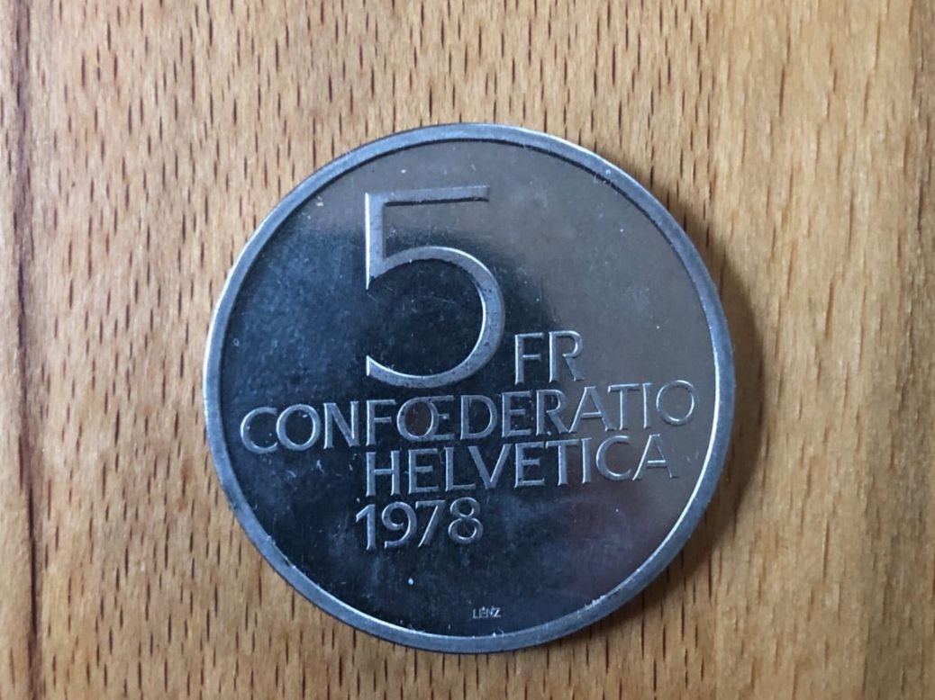 5 Fr Gedenkmünze 1978 Henry Dunant Rotkreuz Gründer (Gebraucht) in ...