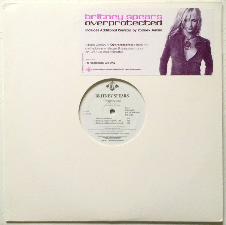 BRITNEY SPEARS - OVERPROTECTED | Kaufen auf Ricardo