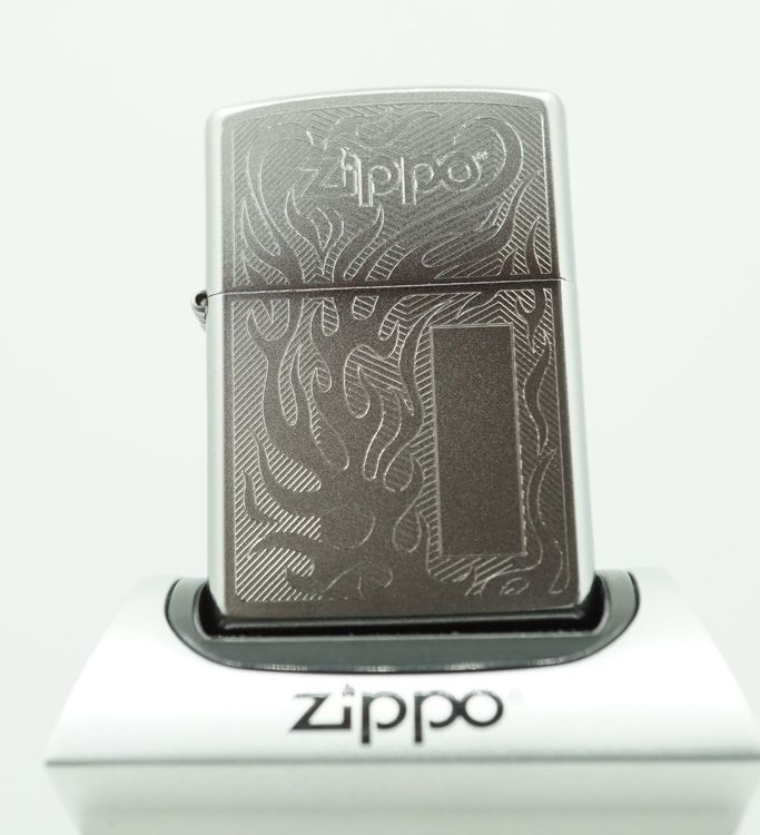 ZIPPO® FLAMES ENGRAVED - 2018 - UNGEZÜNDET | Kaufen auf Ricardo