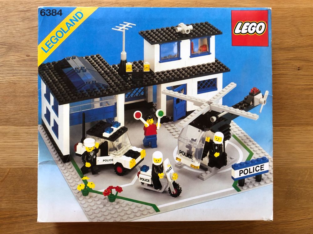 1983 Lego Legoland 6384 Polizeistation OVP komplett Police | Kaufen auf ...