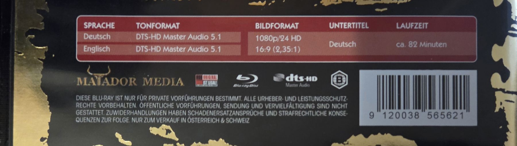 Deadly Weekend - Unrated - Limited Gold Edition (blu-ray) (Gebraucht ...