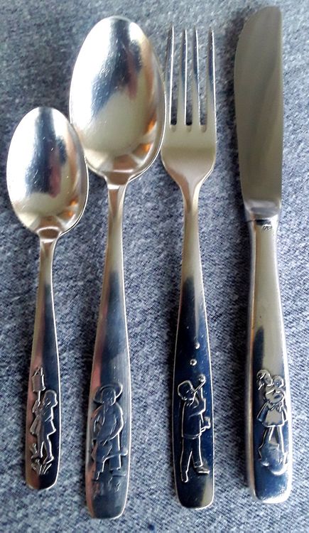 Kinder Silberbesteck um 1945 ab Fr.1.- | Kaufen auf Ricardo
