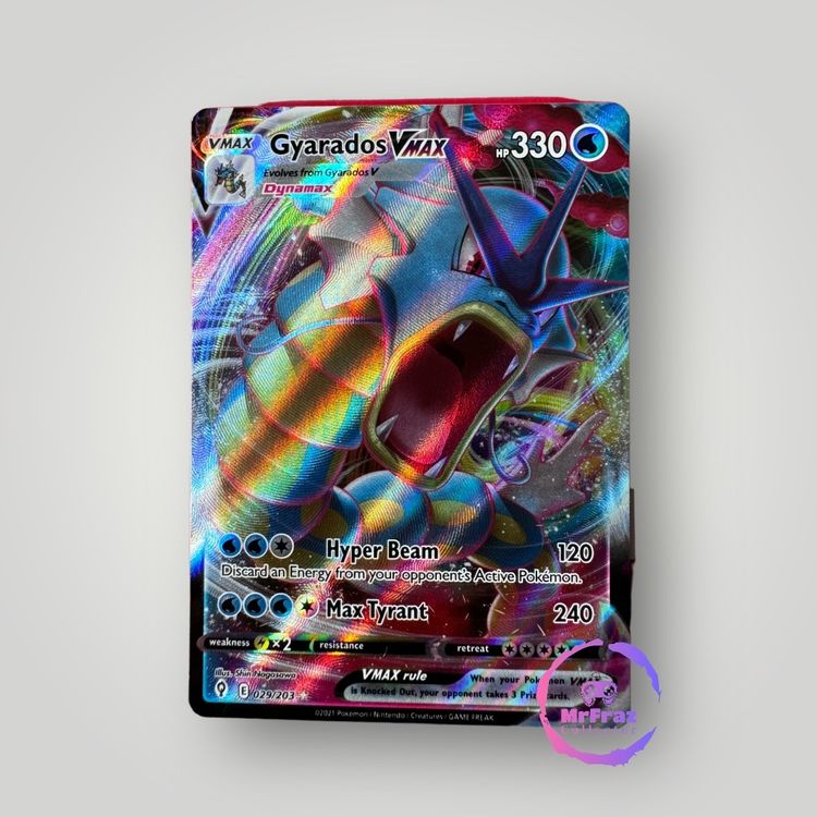 Pokémon Gyarados Vmax #29 / 2021 Evolving Skies (Neu (gemäss ...